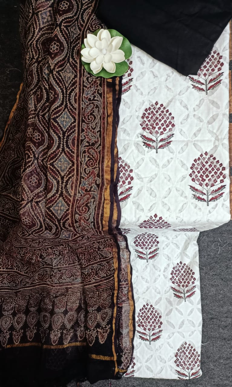 Designer Salwar Set ( Code - 136w) – Blocks & Prints
